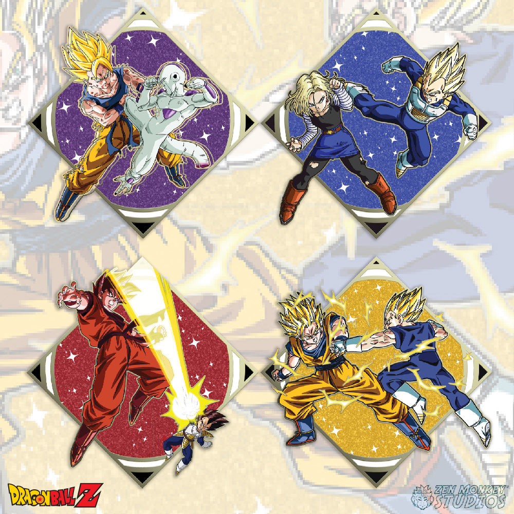 Famous Moments Blind Bag Series: DBZ Collectible Pin – Zen Monkey Studios
