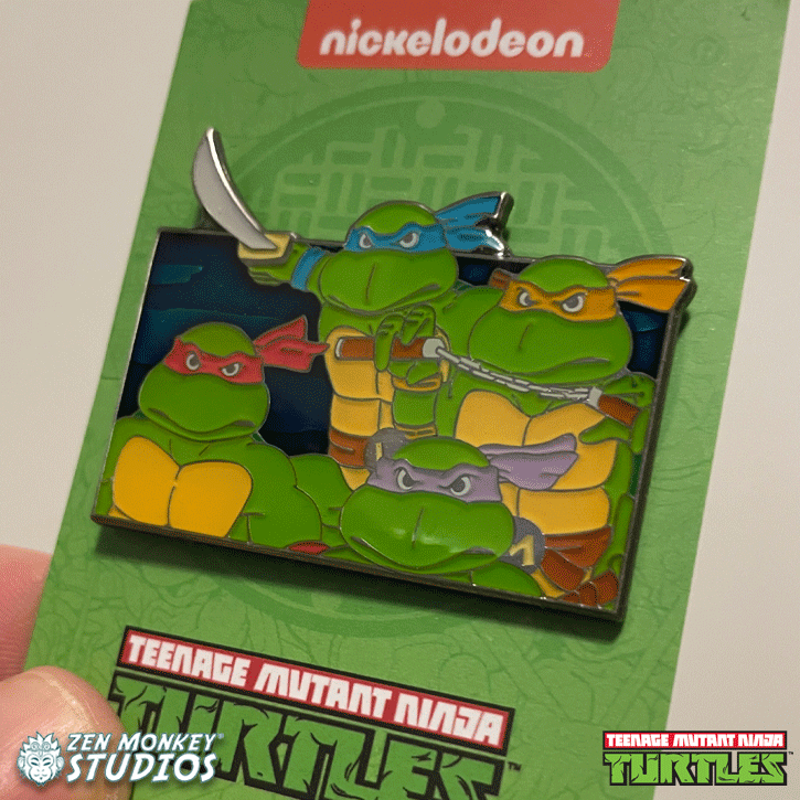 They Are Heroes In A Half-Shell, And They're Green: TMNT Collectible E – Zen Monkey Studios