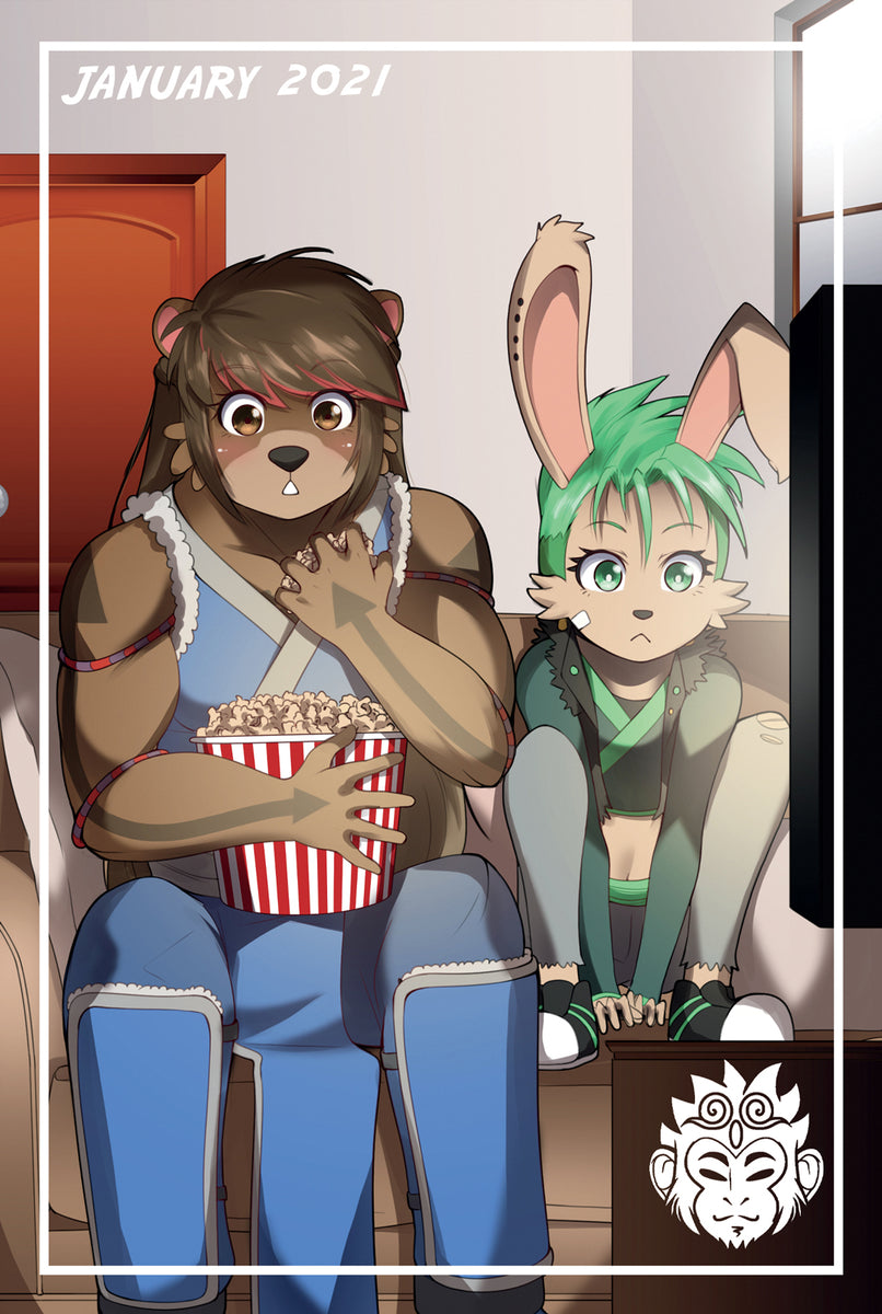 The World of Zenkey: January-March 2021 Postcards – Zen Monkey Studios