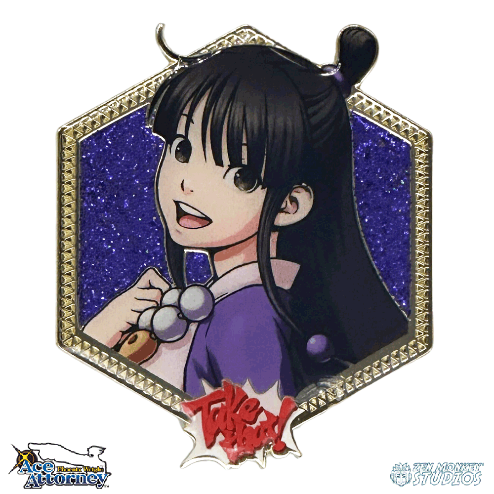 Maya Fey - Golden Series 2 - Ace Attorney Pin – Zen Monkey Studios