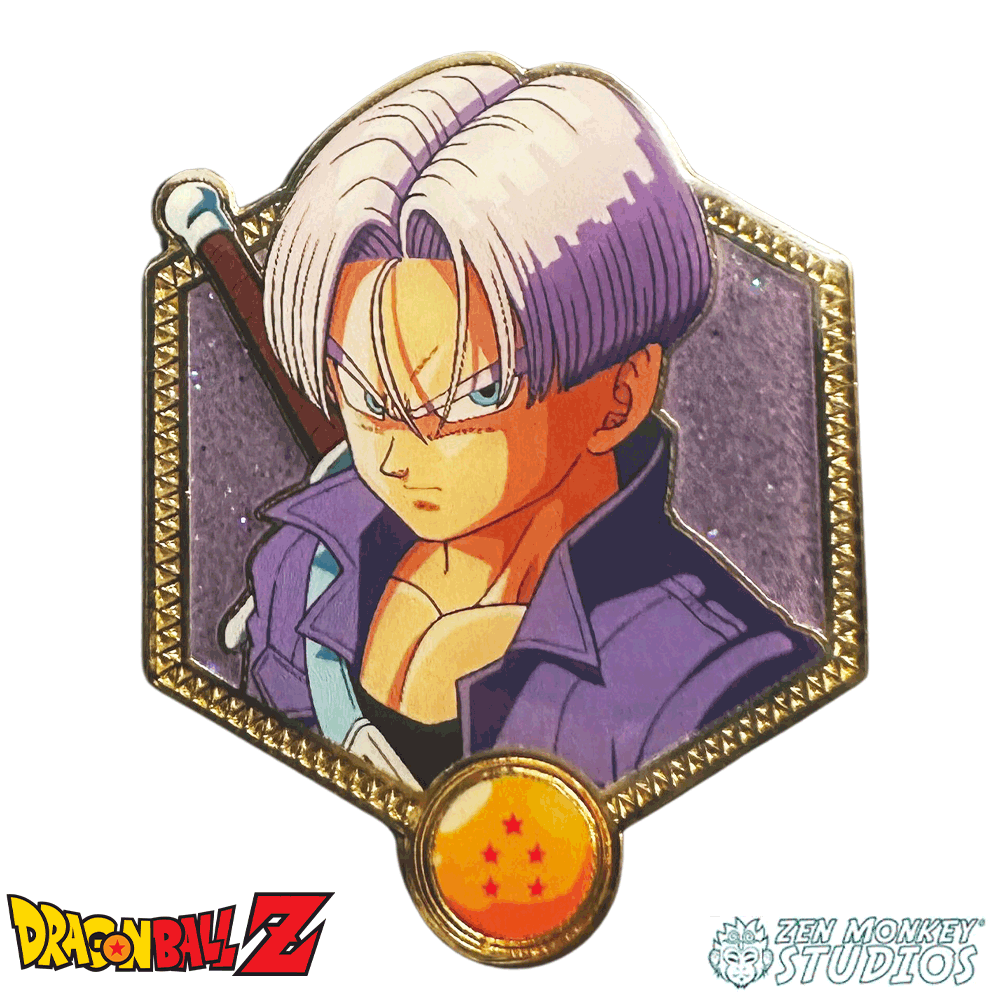 Golden Series 2: Future Trunks - Dragonball Z Pin – Zen Monkey Studios