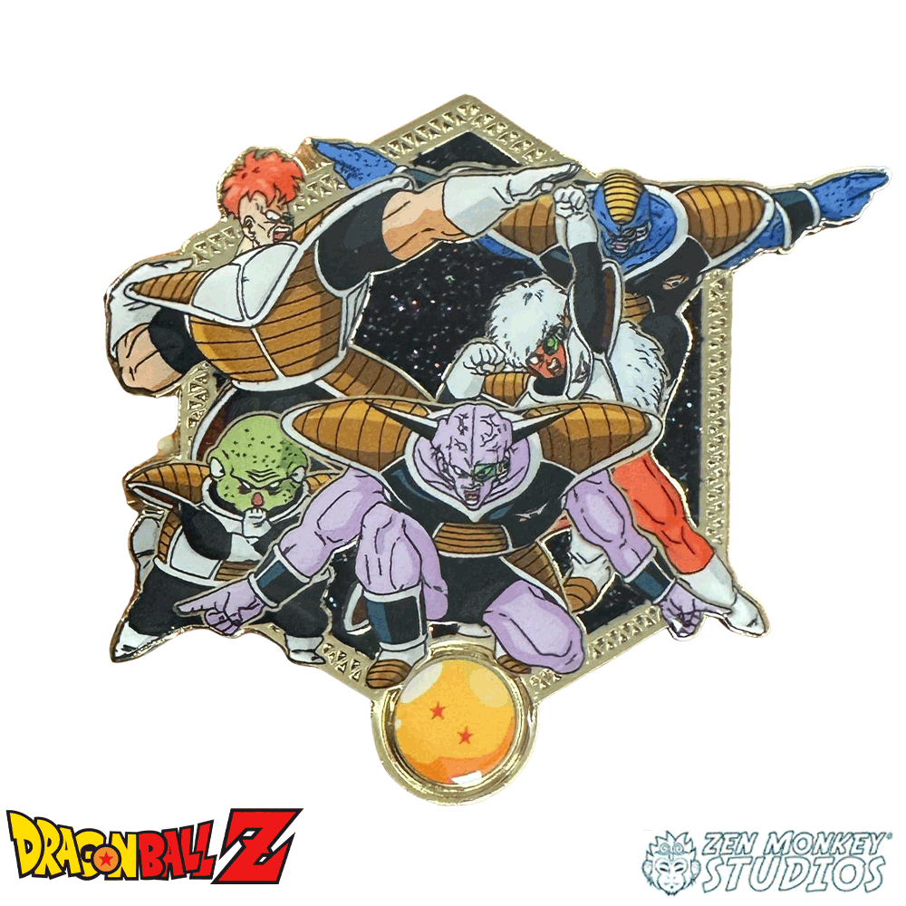 Golden Series 2: Ginyu Force - DBZ Pin – Zen Monkey Studios