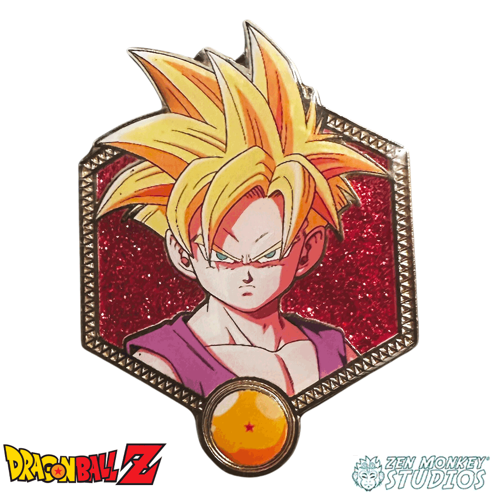 Golden Series 2: Super Saiyan Kid Gohan - Dragonball Z Pin – Zen Monkey ...