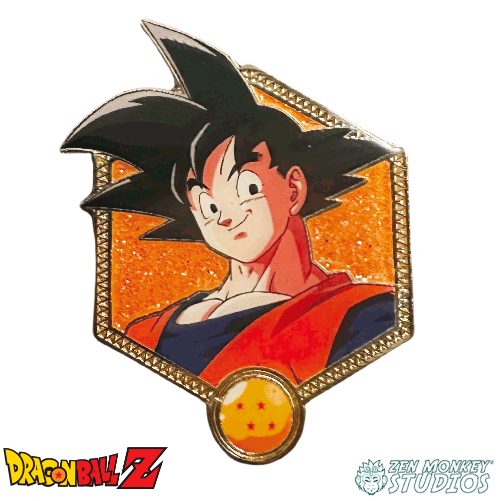 Golden Series 2: Goku - Dragonball Z Pin – Zen Monkey Studios