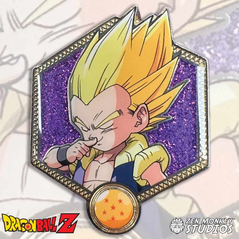 Golden Series 2: Gotenks - DBZ Pin – Zen Monkey Studios