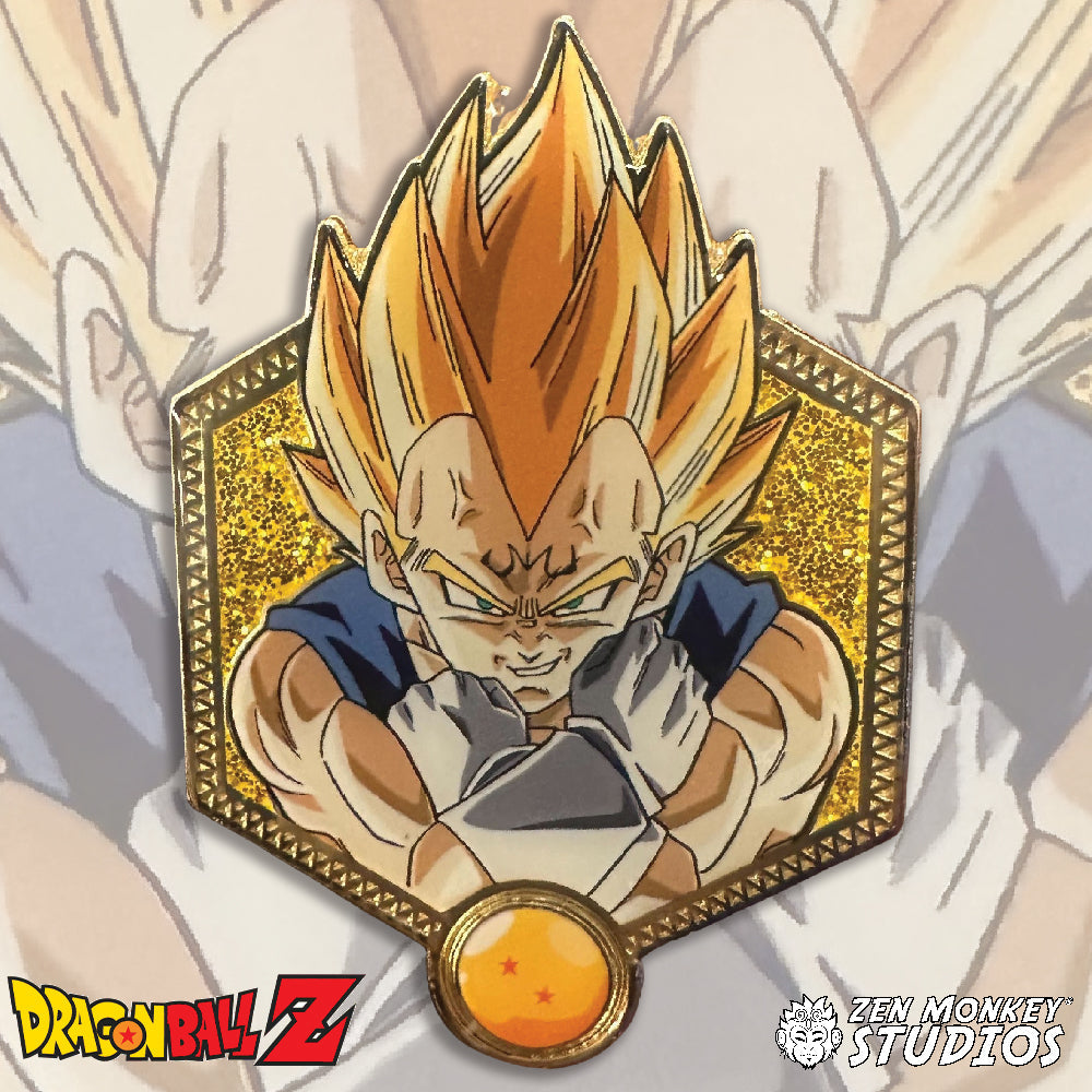 Golden Series 2: Majin Vegeta - DBZ Pin – Zen Monkey Studios