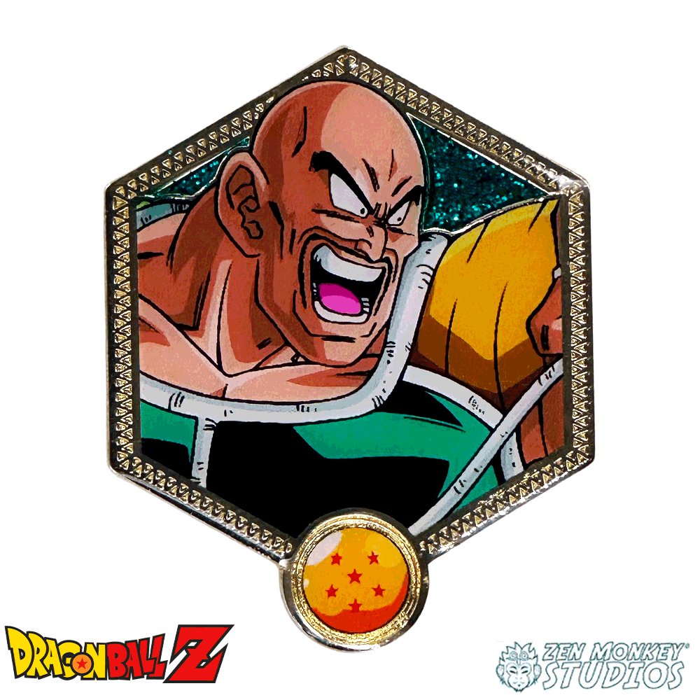 Golden Series 2: Nappa - Dragonball Z Pin – Zen Monkey Studios