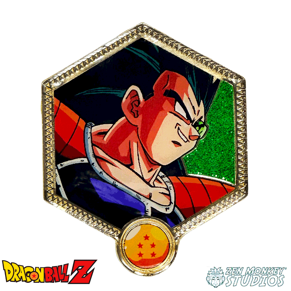 Golden Series 2: Raditz - Dragonball Z Pin – Zen Monkey Studios