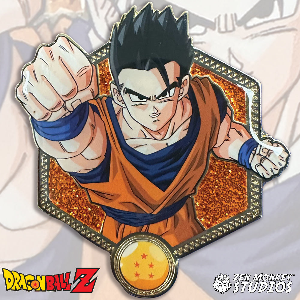 Golden Series 2: Ultimate Gohan - DBZ Pin – Zen Monkey Studios