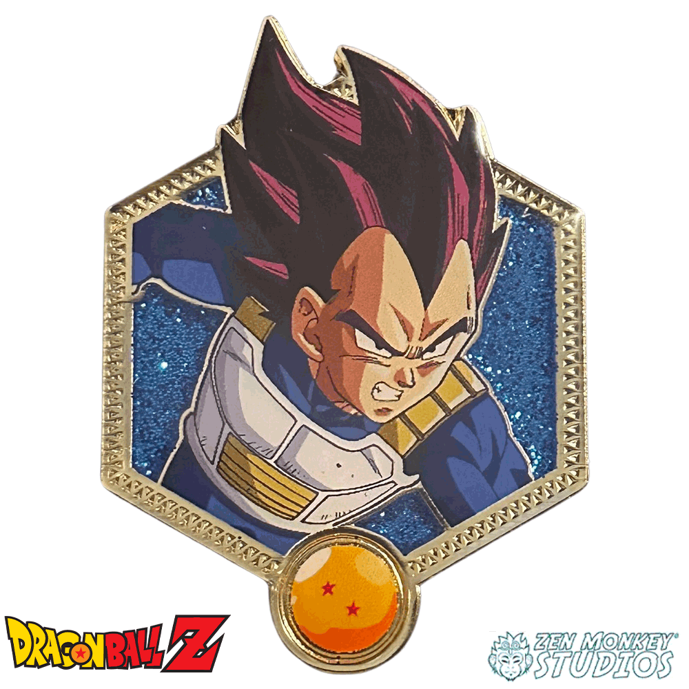 Golden Series 2: Vegeta - Dragonball Z Pin – Zen Monkey Studios