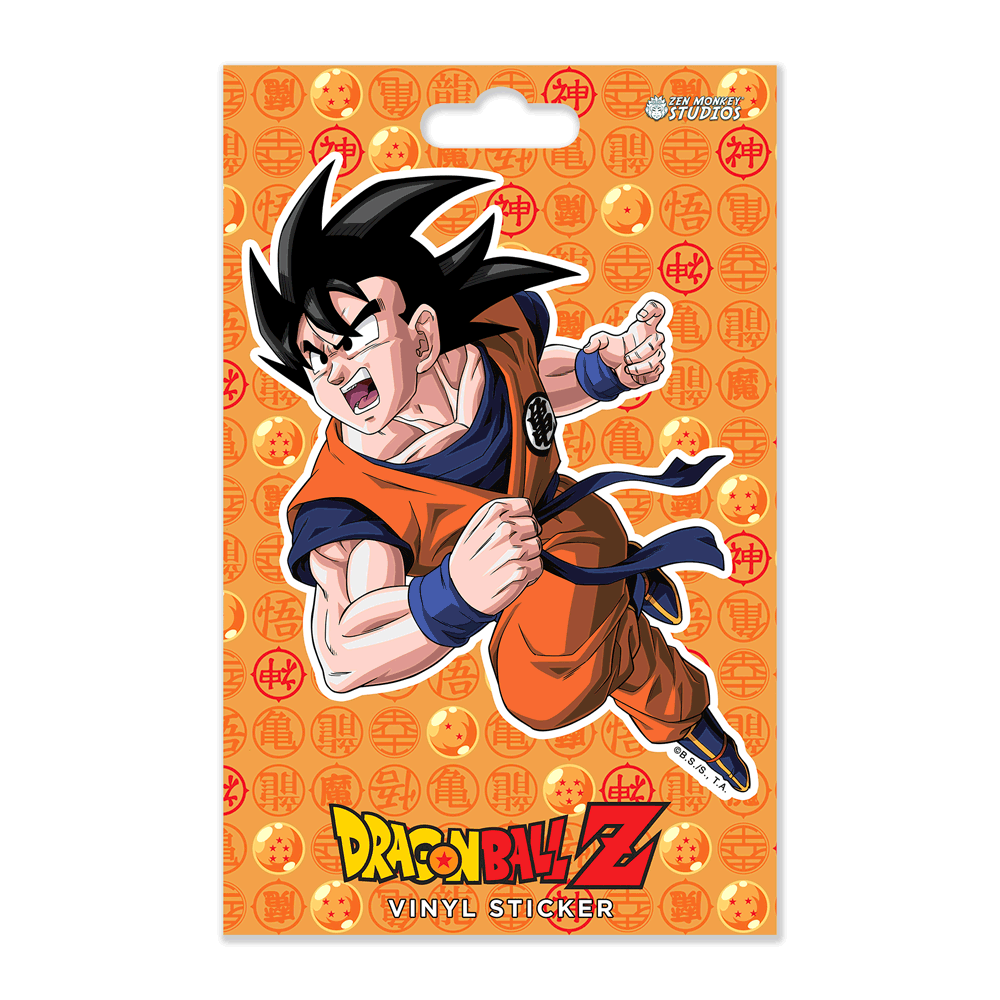 Goku - DBZ Sticker – Zen Monkey Studios