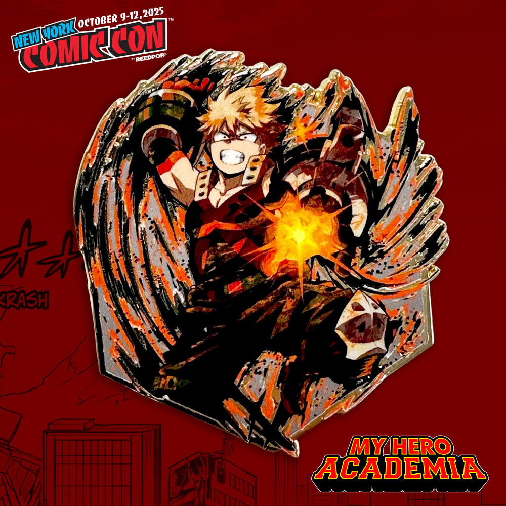Painterly Series: Bakugo - NYCC 2025 - Limited Edition Pin – Zen Monkey ...