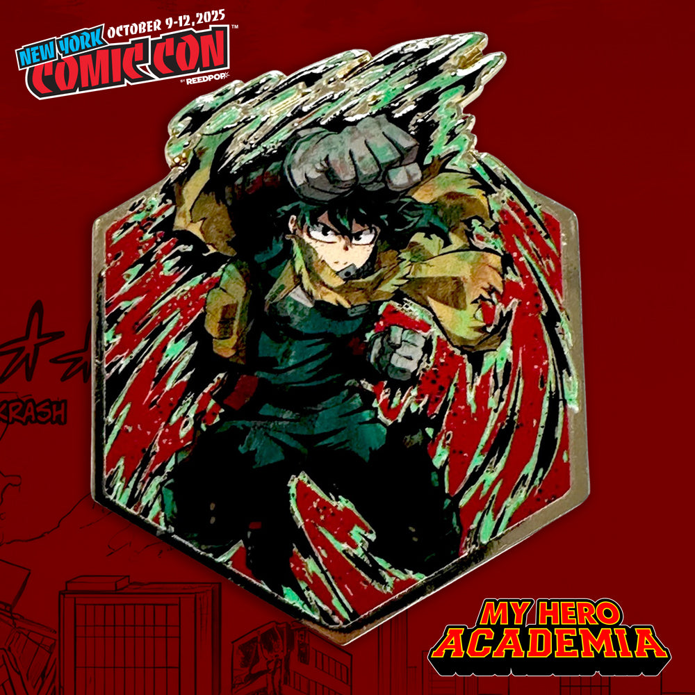 Painterly Series: Deku - NYCC 2025 - Limited Edition Pin – Zen Monkey ...