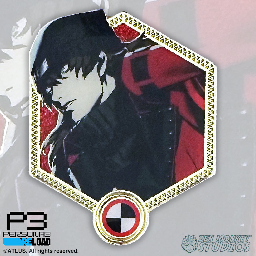 Shinjiro Aragaki - Golden Series 2 - Persona 3 Reload Pin – Zen Monkey ...