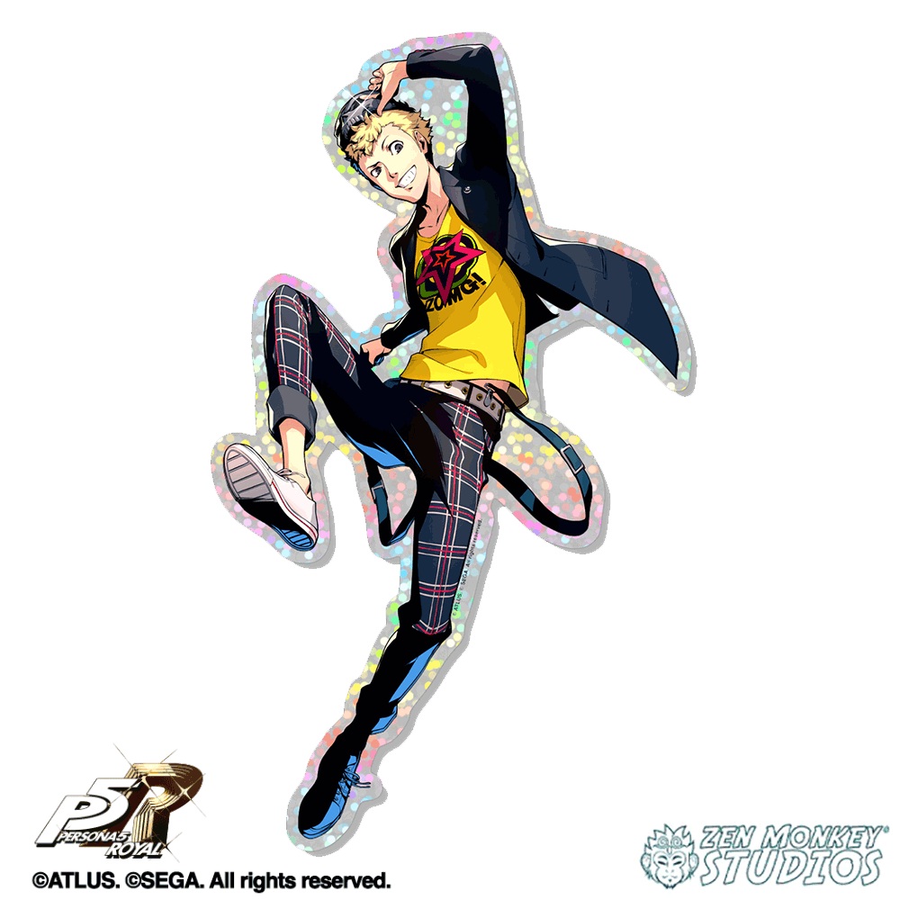 Ryuji Sakamoto - Persona 5 Royal Sticker – Zen Monkey Studios