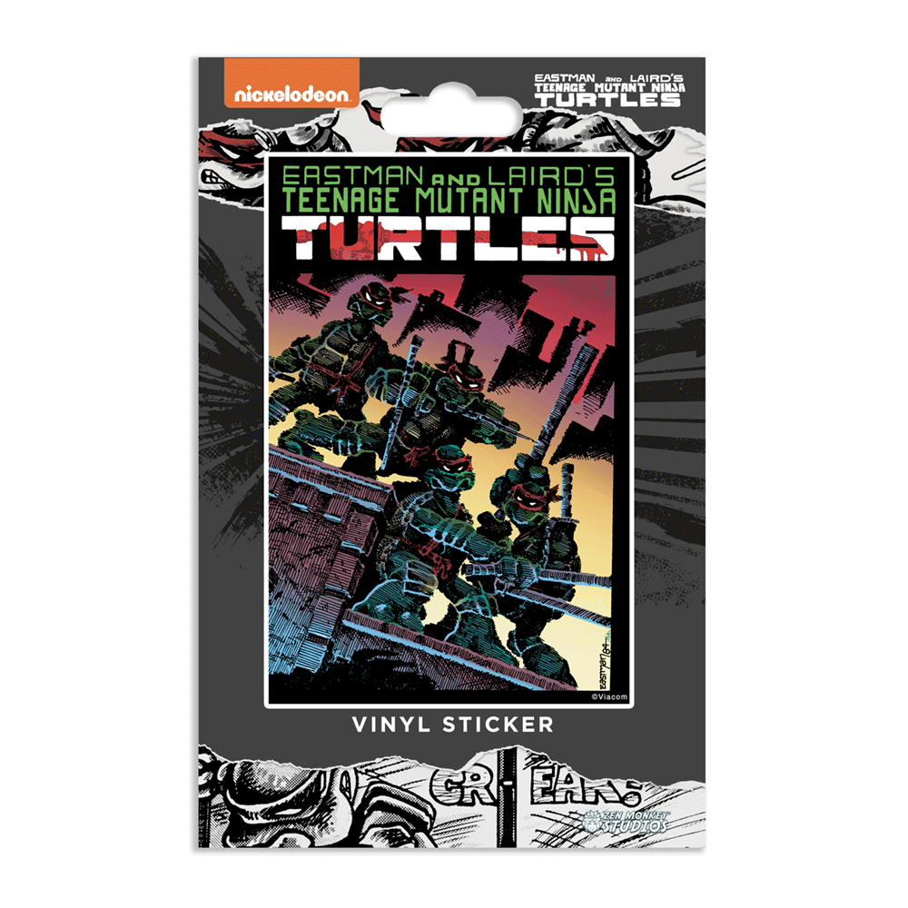 Mirage Comics Cover Art (Issues 1-4) - TMNT Sticker Pack – Zen Monkey ...