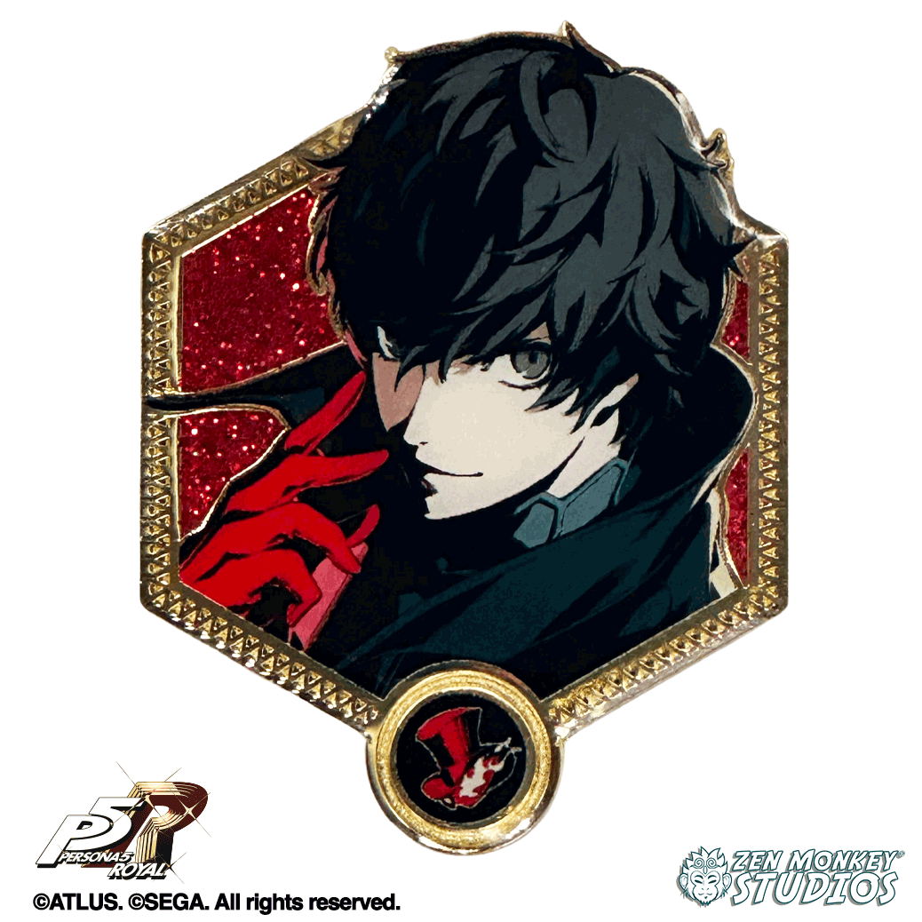 Joker Golden Series 2 Pin - Persona 5 Royal Phantom Thieves Leader Col ...