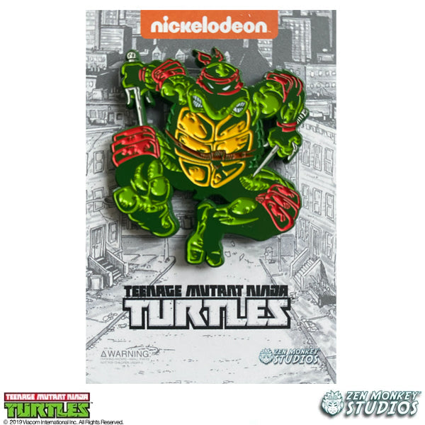Comic Era Raphael - TMNT Collectible Pin – Zen Monkey Studios