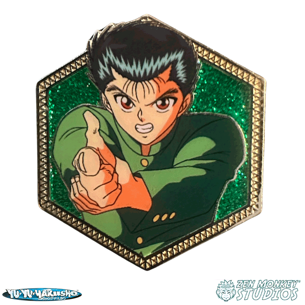Golden Series 2: Yusuke - Yu Yu Hakusho Collectible Enamel Pin – Zen ...
