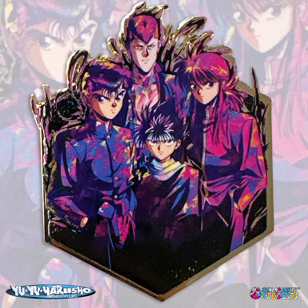 Painterly Series: 90s Team Yusuke - Limited Edition Pin – Zen Monkey ...