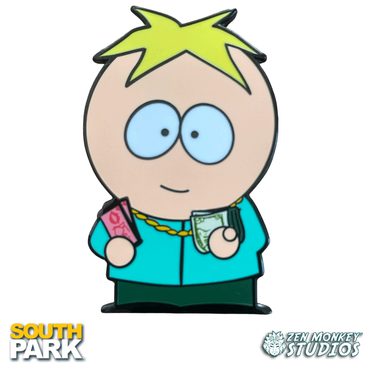Butters' Bottom B*tch - South Park Collectible Enamel Pin – Zen Monkey ...