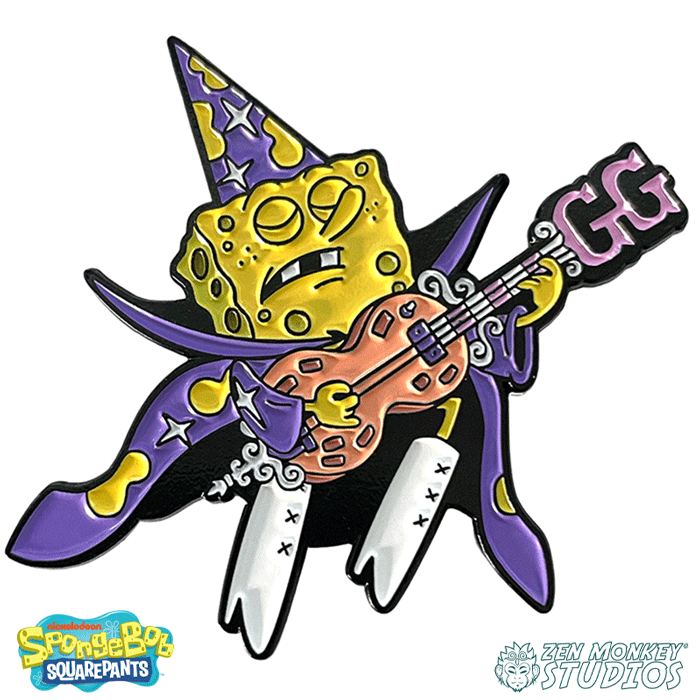 Goofy Goober Wizard - Spongebob Squarepants Pin – Zen Monkey Studios